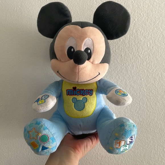 Disney | Toys | Just Play Disney Baby Musical Discovery Plush Mickey ...